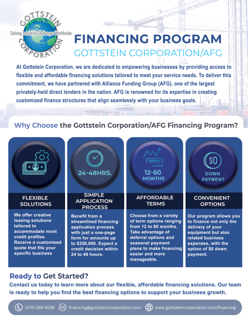 Financing - Gottstein Corporation